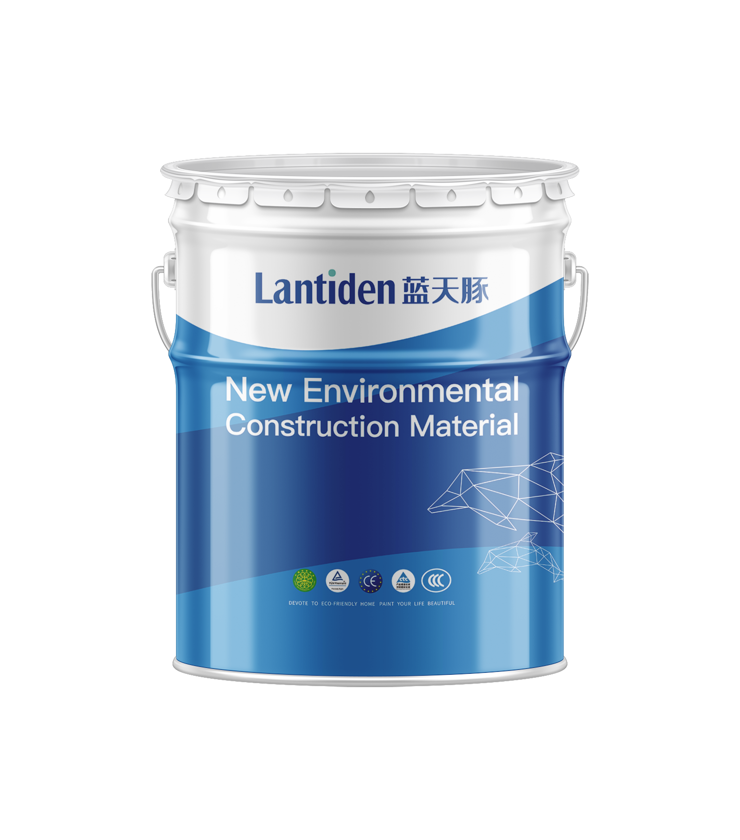 Self Cleaning Exterior Wall Paint Foul Resistant Matte And Gloss Topcoat